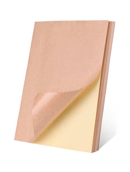 Giấy decal da bò A3